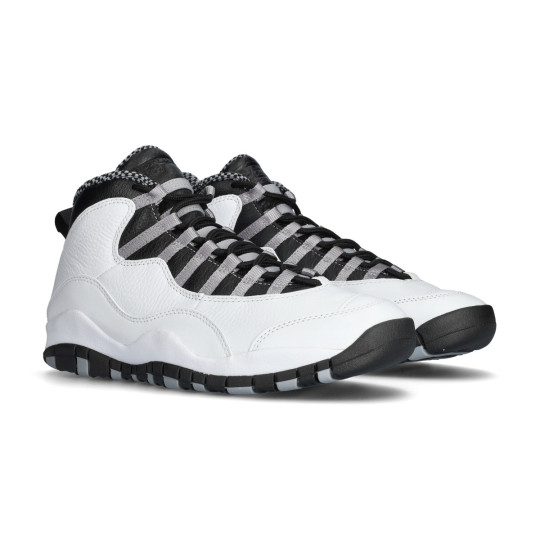 Scarpe Jordan Air Jordan 10 Retro Light Steel Grey White-Black-Lt Steel ...