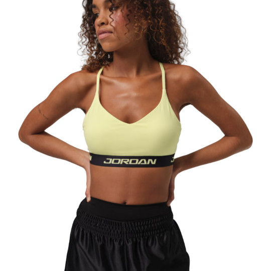 Reggiseno Jordan Sport Indy Essential Luminous Green-Black-Luminous ...